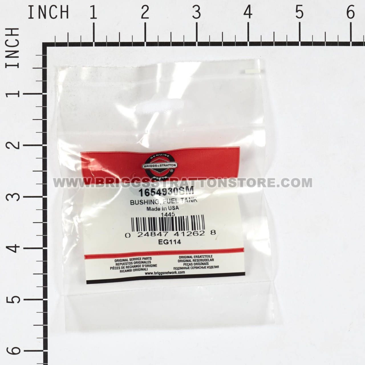 Briggs and Stratton Bushing, Fuel Tank 1654930SM - Genuine Part