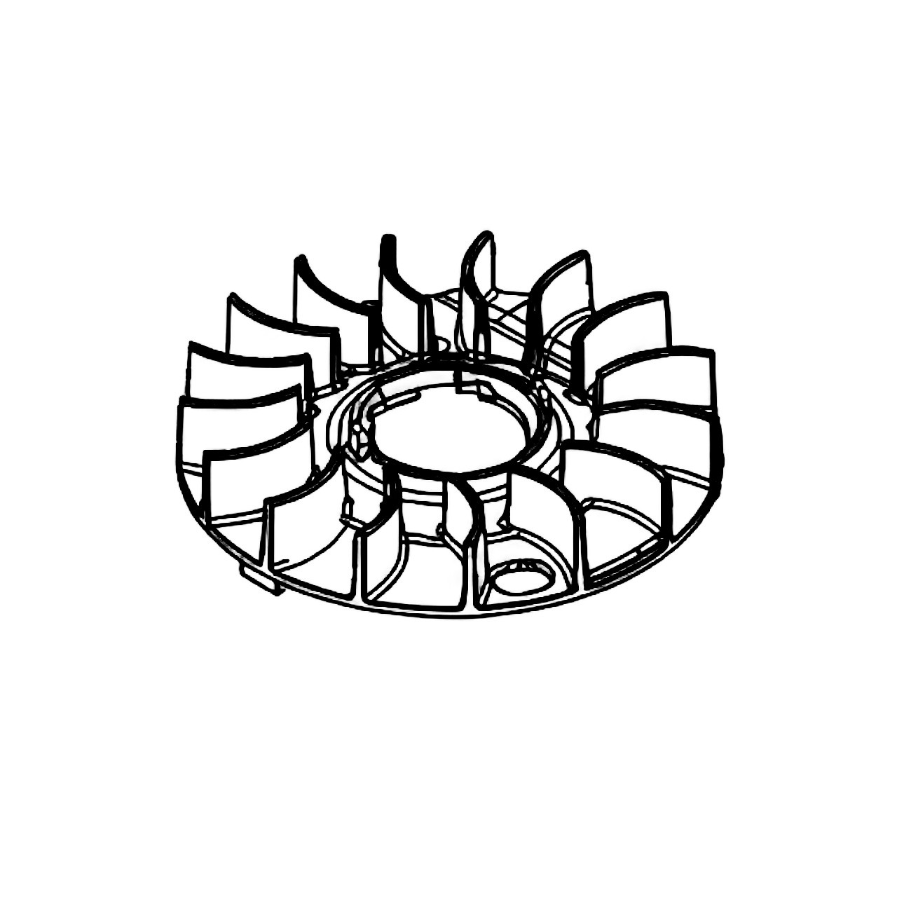 796201 Briggs and Stratton Fan-Flywheel OEM