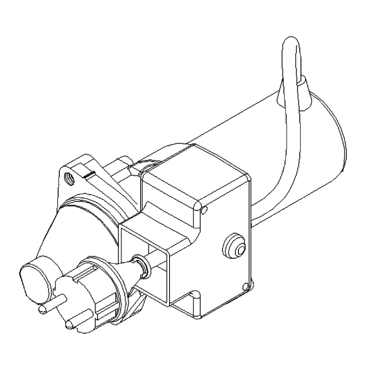 Briggs and Stratton Motor-Starter 846451 - Genuine OEM Part