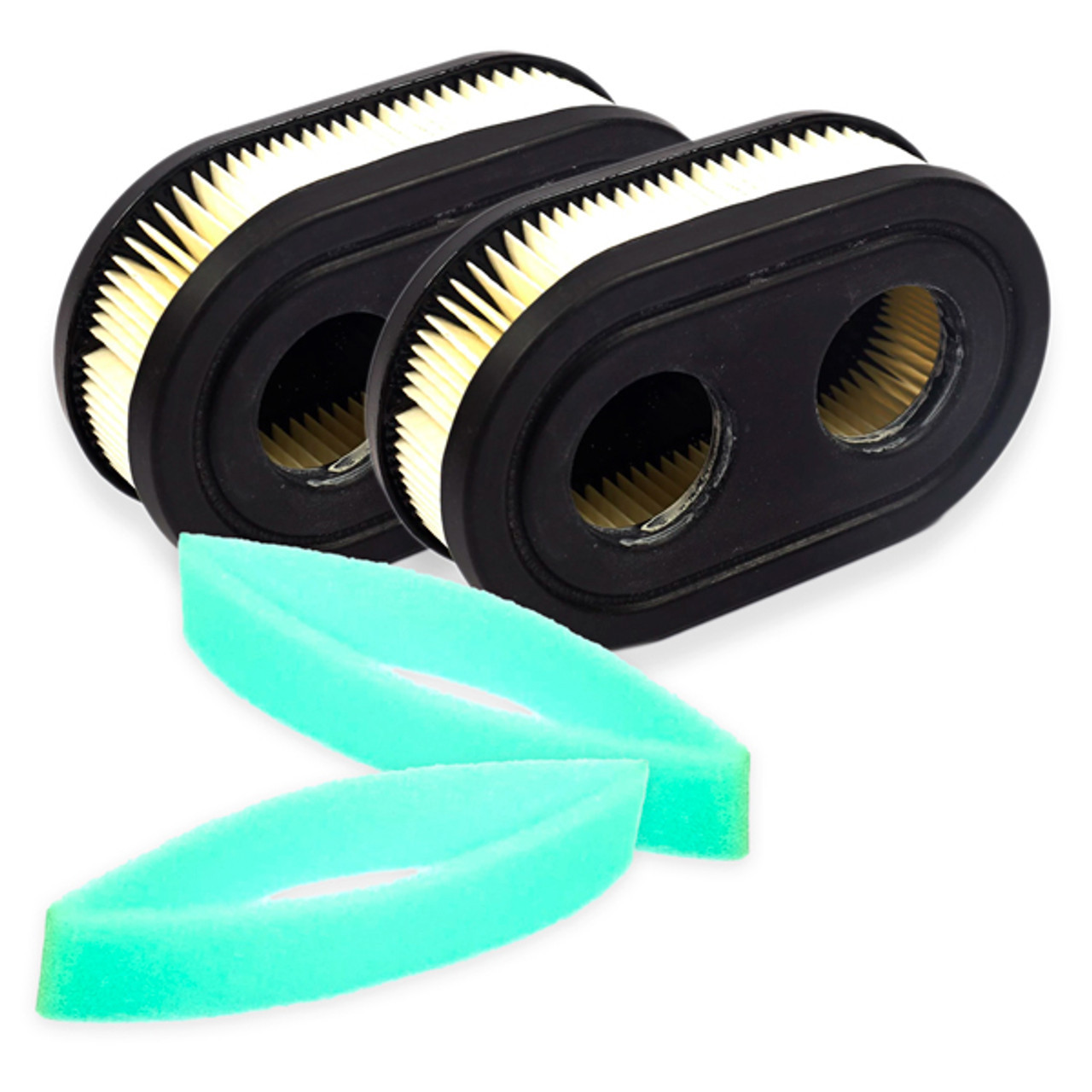 Genuine Briggs and Stratton 550ex Series Double Air Filter Tune Up Kit OEM