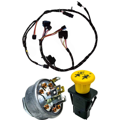 Wire Harness Kit For SCAG V-Ride II Stand Up 52" Velocity Deck, 37hp ...