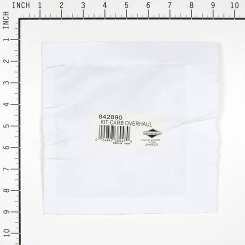 Briggs and Stratton 842890 Kit-Carb Overhaul - NO LONGER AVAILABLE ...