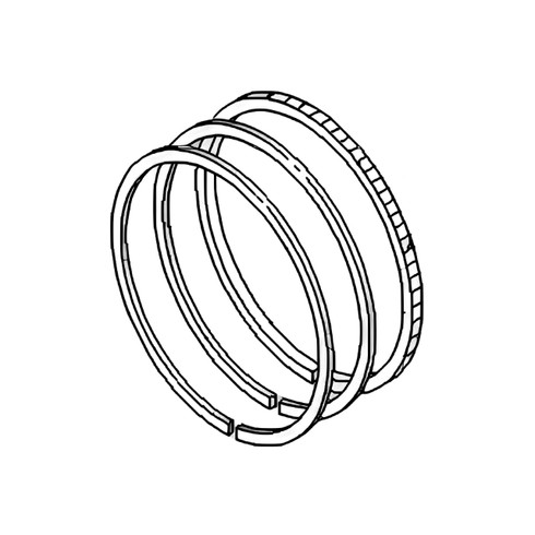 Briggs and Stratton 594438 Ring Set-020 - Genuine Part