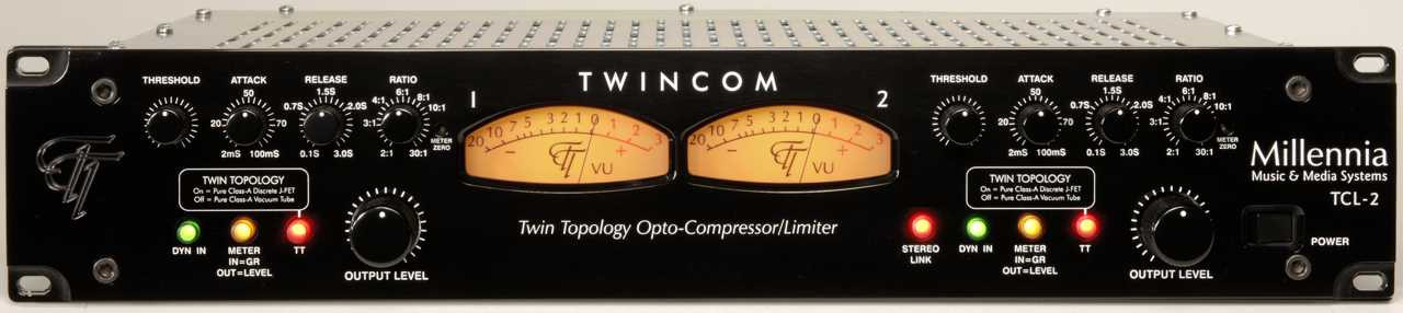 Millennia TCL-2 Twin Topology Two-Channel Compressor/Limiter - Just Pro ...