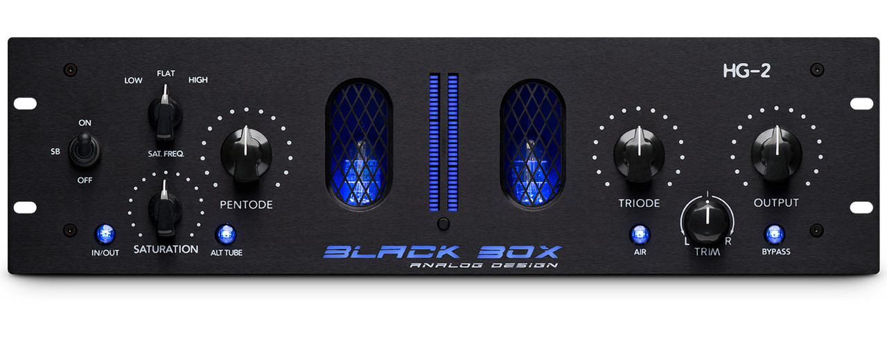Black Box HG-2 Stereo tube harmonics and saturation bus processor