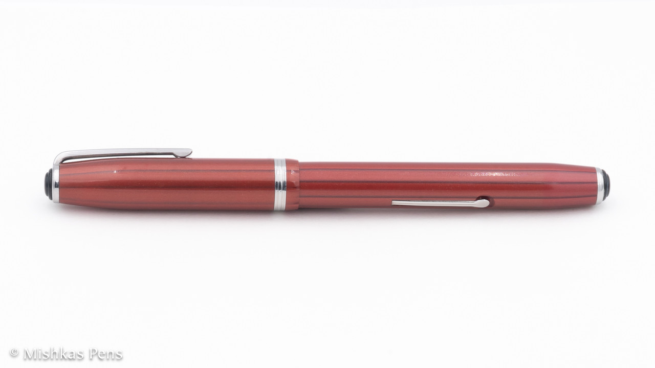 Esterbrook J Model Fountain Pen Striped Reddish Brown