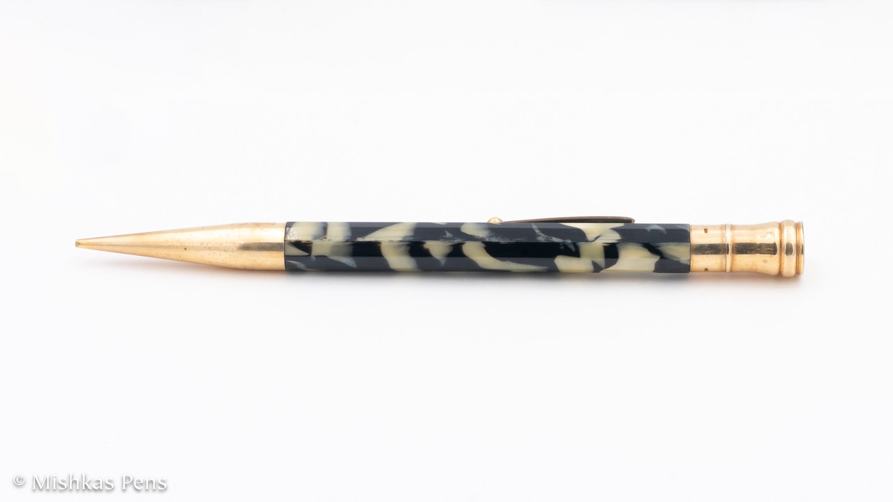 Pencil, Pen, Vintage, Plastic, Gold, 12kt, Dur-o-lite,