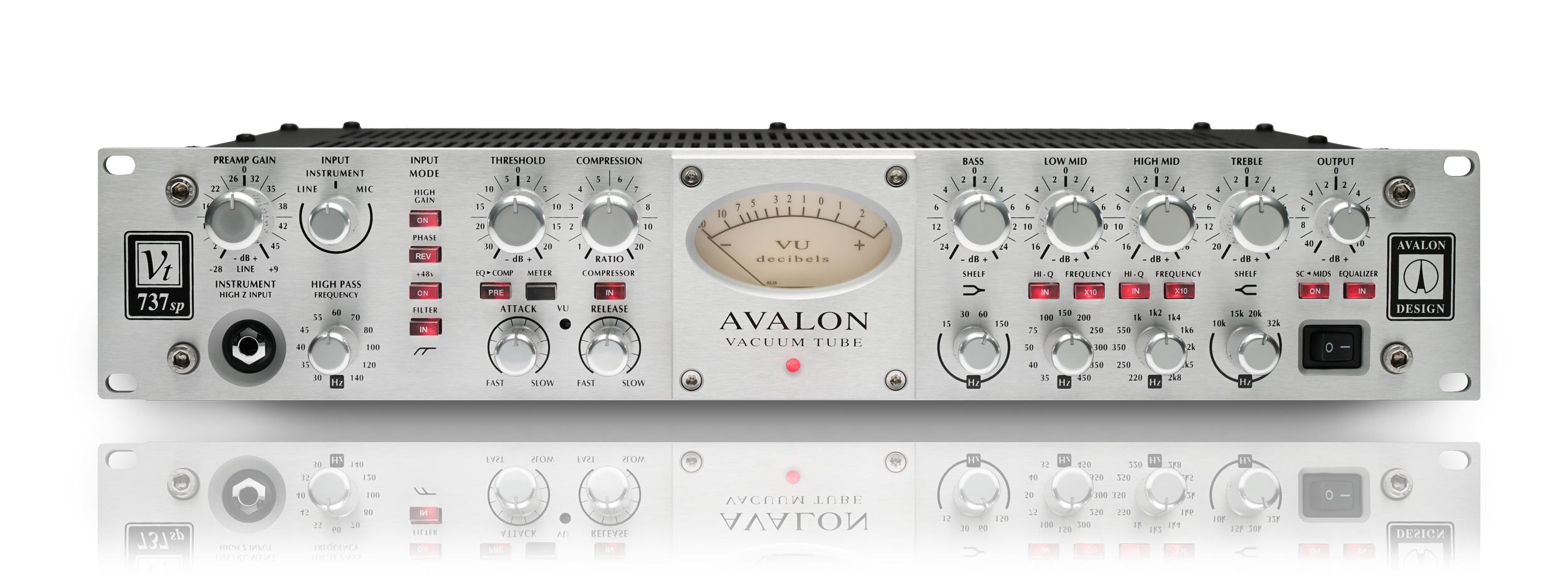 Avalon VT-737sp Mono Mic Preamp/Compressor/EQ.