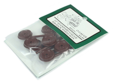 O Gauge 33" Standard Gauge Wheel Sets (4 axles) - San Juan Car Company