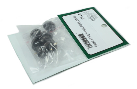 On30 Metal Wheel Set (4 axles) - San Juan Car Company