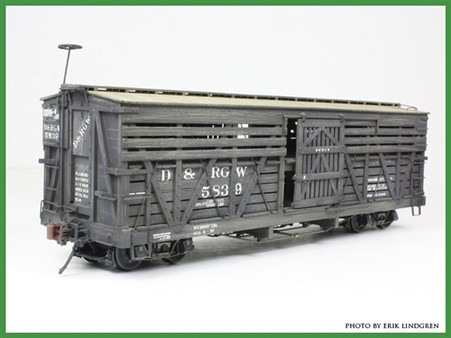 On3 D&RGW 30' Stock Car Kit - San Juan Car Company
