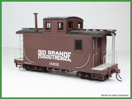 On3 D&RGW/RGS Short Caboose Kit - San Juan Car Company