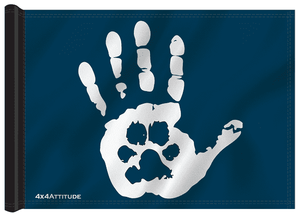 Jeep Hand Wave Flag