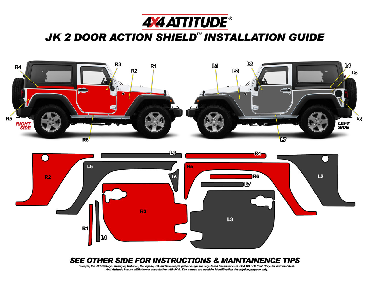 Blue Splinter Camo Action Shield™ Body Armor - JK 2 Door | 4x4Attitude