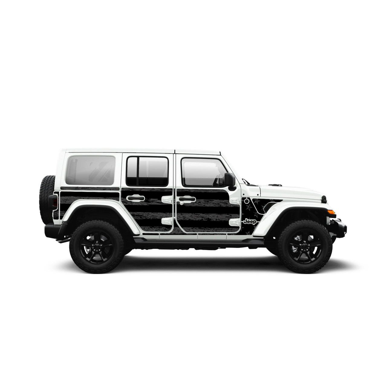 Patriot USA Black Action Shield™ Body Armor - JL 4 Door | 4x4Attitude
