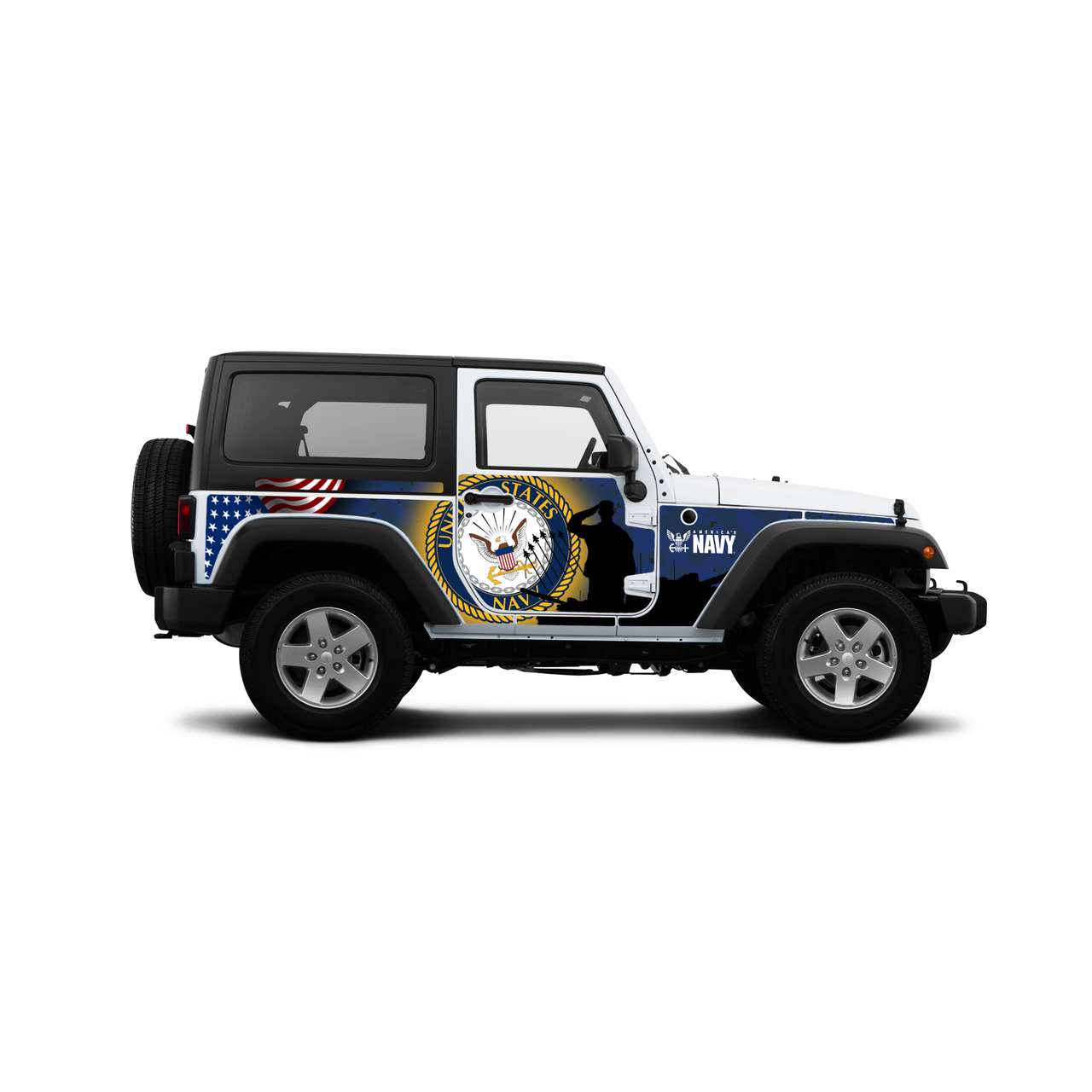 US NAVY Action Shield™ Body Armor - JK 2 Door | 4x4Attitude