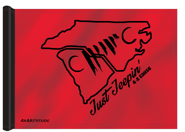 Just Jeepin 4 A Cause Flag