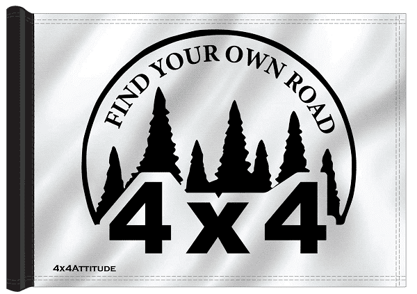 Find Your Own Road 4X4 Trail Flag | 4x4 Attitude
