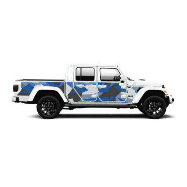 Blue Splinter Camo Action Shield™ Body Armor - JT Gladiator | 4x4Attitude