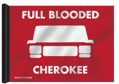 Full Blooded Cherokee Trail Flag | 4x4Attitude