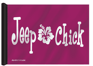 Jeep Chick Trail Flag | 4x4Attitude