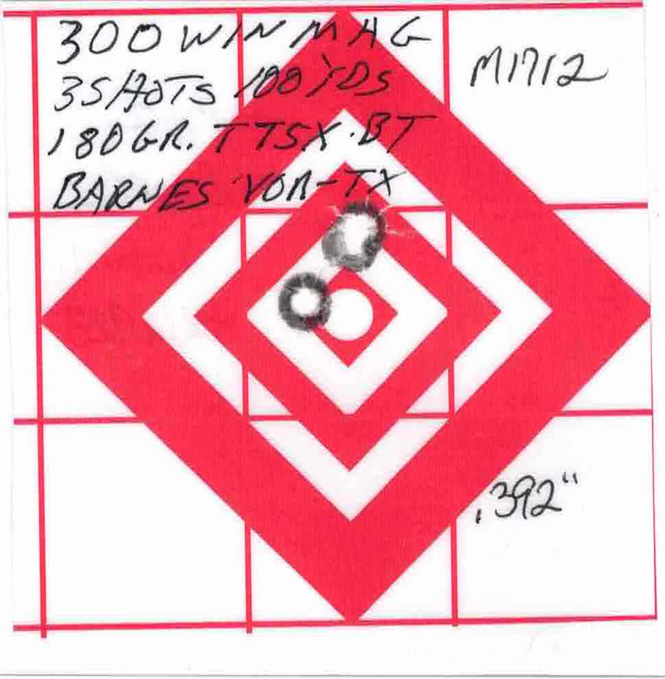 SOLD! Long Range Hunter in 300 Win #M1712