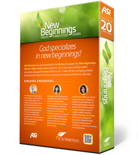 New Beginnings Health & Bible Study Guide Set