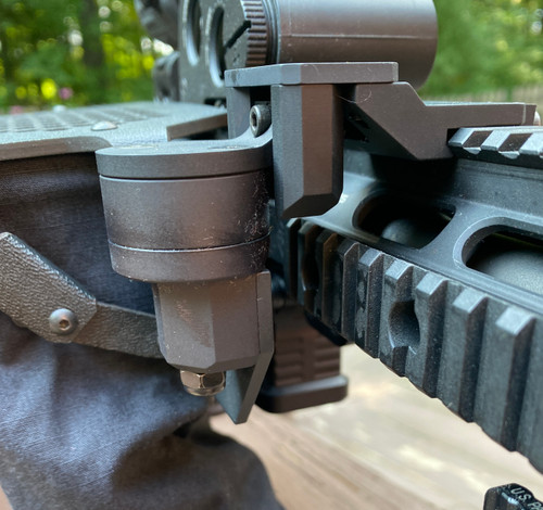 M14-M1A TROY MCS low profile mount brass catcher - Tactical Brass Recovery