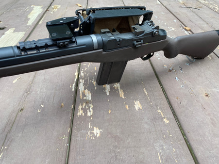 M14-M1A Scout rail Twist tight mount brass catcher - Tactical Brass ...