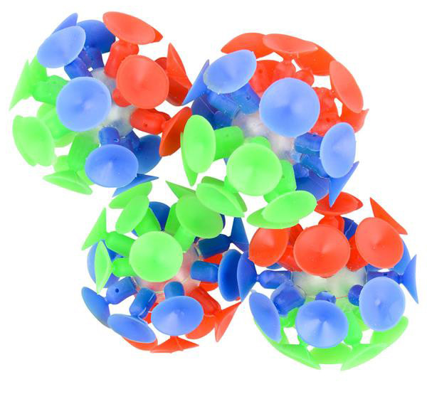 Bulk Suction Cup Balls - 2" Diameter - 144 Total - Hobby Monsters