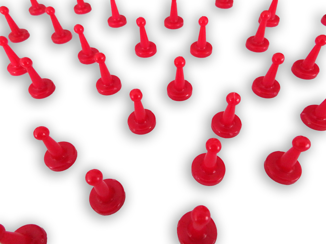 Red Game Pawns - Hobby Monsters