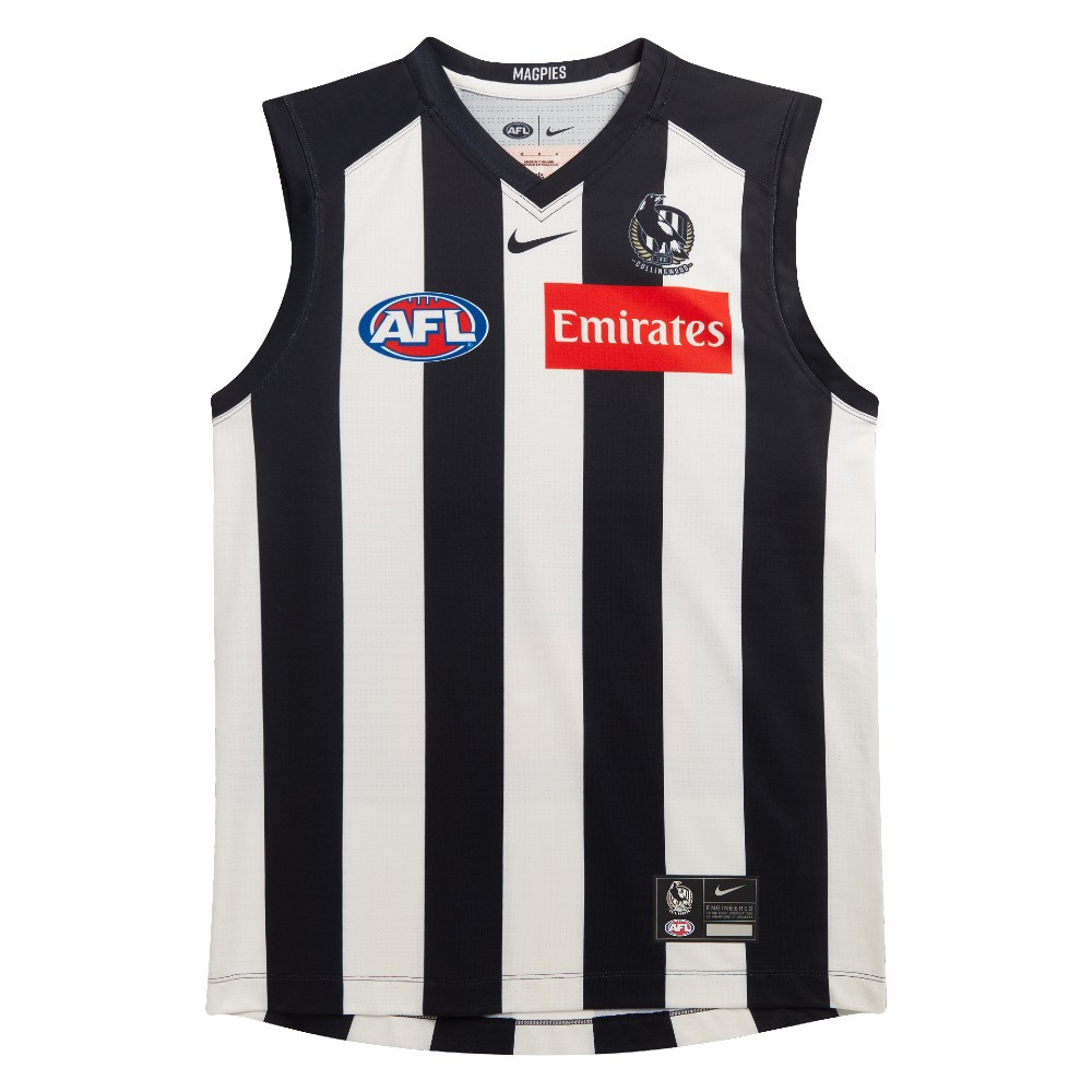 Collingwood 2025 Nike Adults Home Guernsey - Collingwood Club Shop
