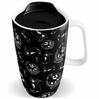 Collingwood Ceramic Travel Mug with Handle - Collingwood Club Shop