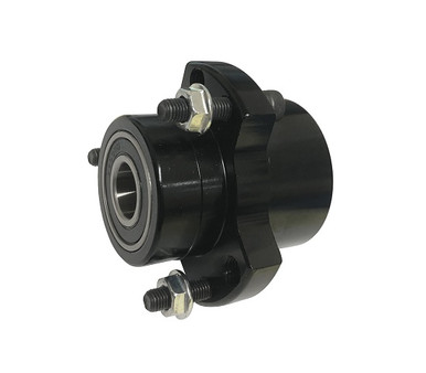 Stepped Front Hub Black 5/8" Outer and 3/4" Inner Bearings