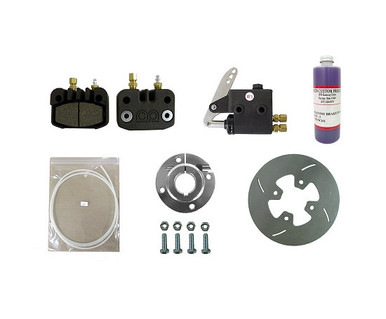 Complete Brake System MCP 1" Hub Non-Adjustable Caliper