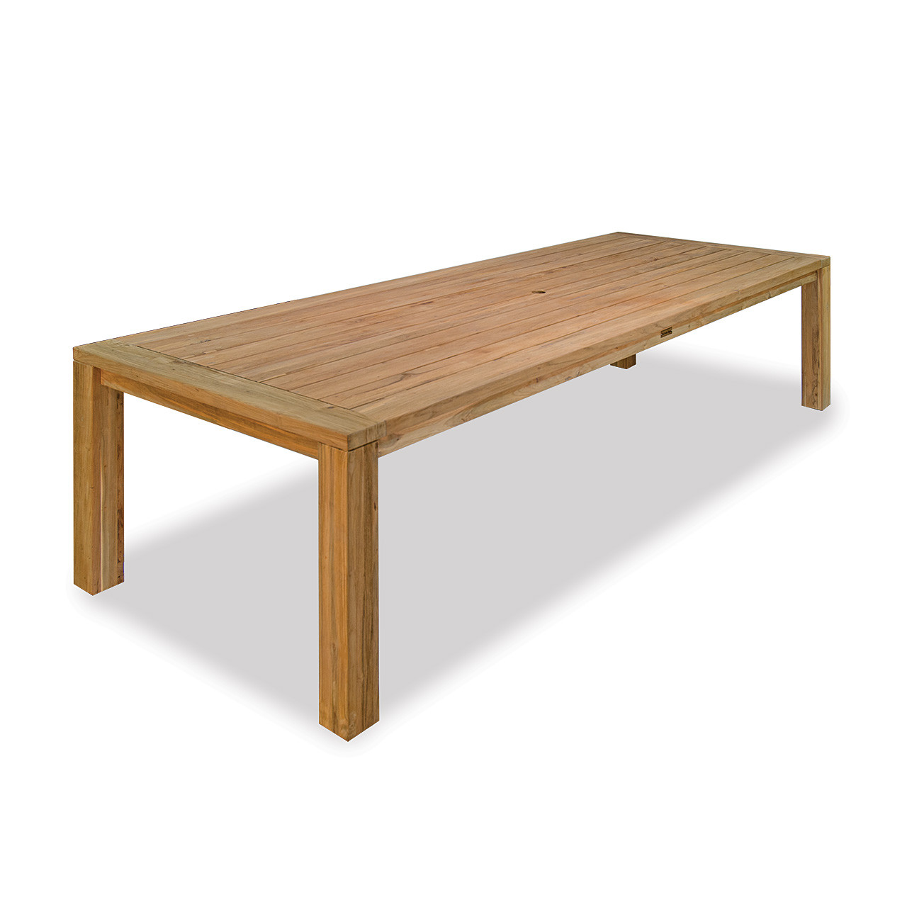 Mandalay Natural Stain Reclaimed Teak 118 x 43 in. Dining Table