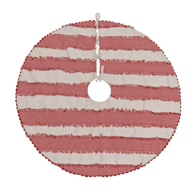 National Tree Company 48 in. Ric Rac Lace Border Christmas Tree Skirt ...