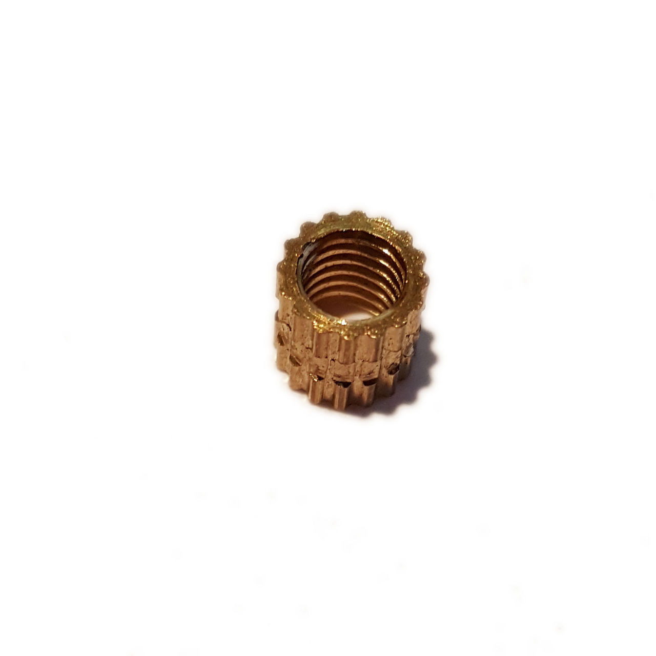 M4 Knurled Brass Threaded Insert | Spool3D Canada