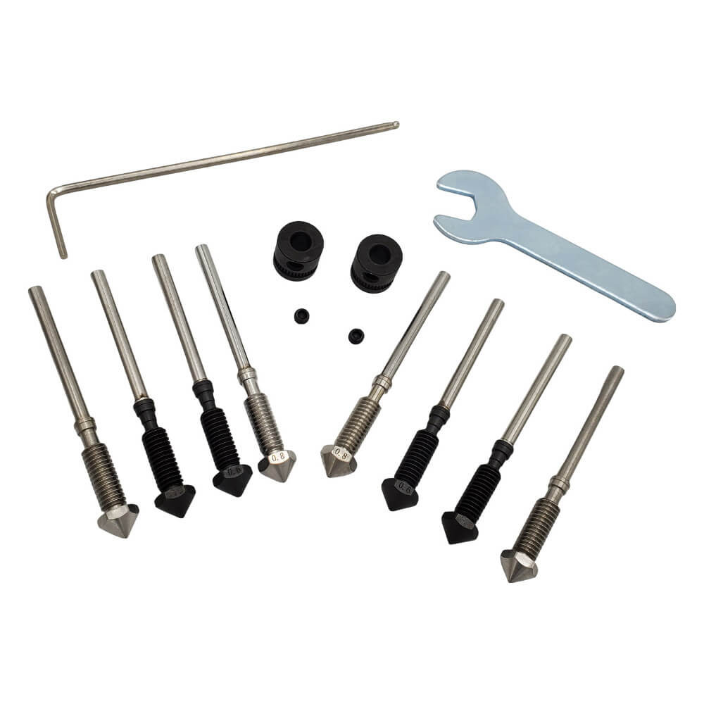 Flashforge Nozzle and Gear Kit for Creator 3 3D Printer | SPOOL3D Canada