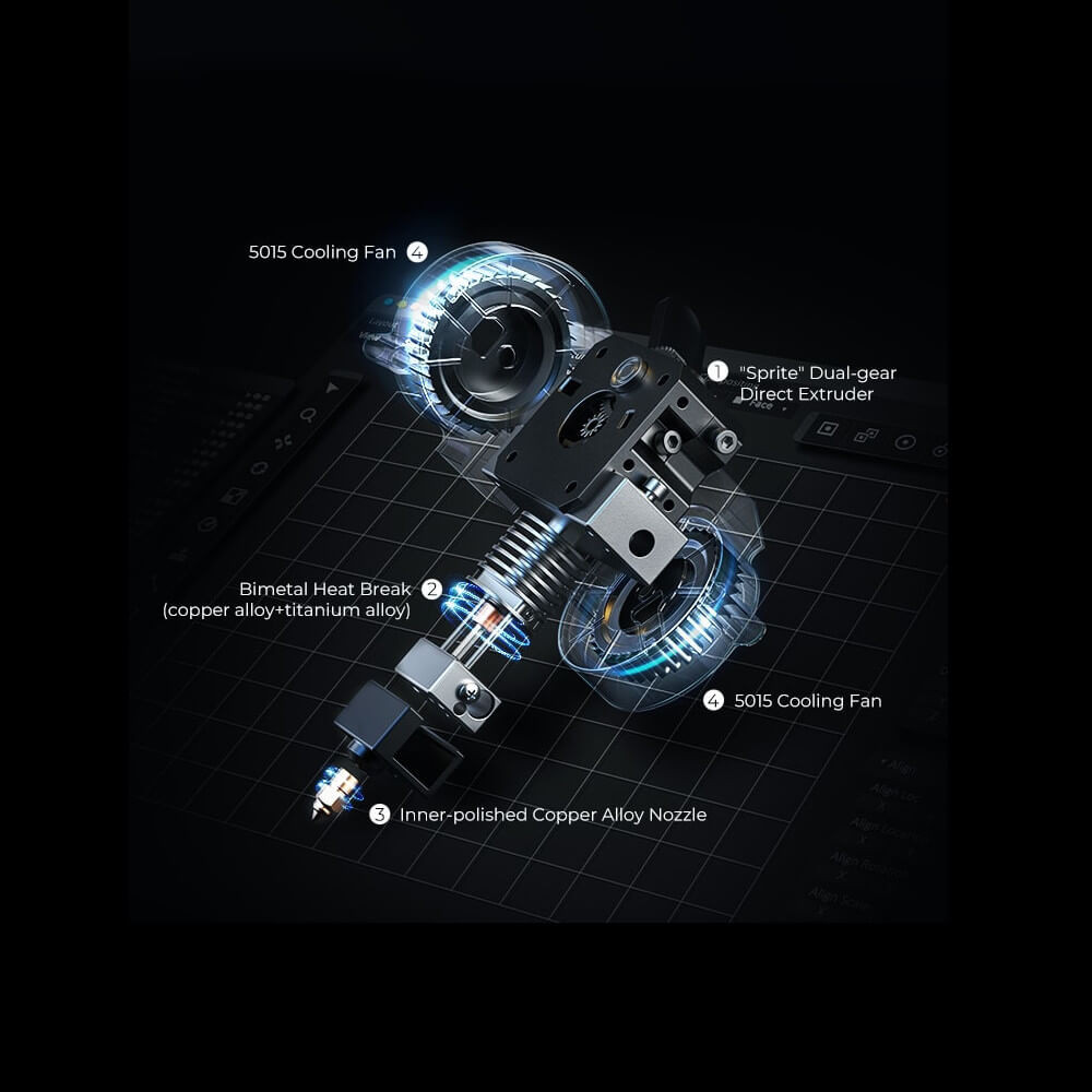 Creality Sermoon D3 3D Printer | SPOOL3D Canada