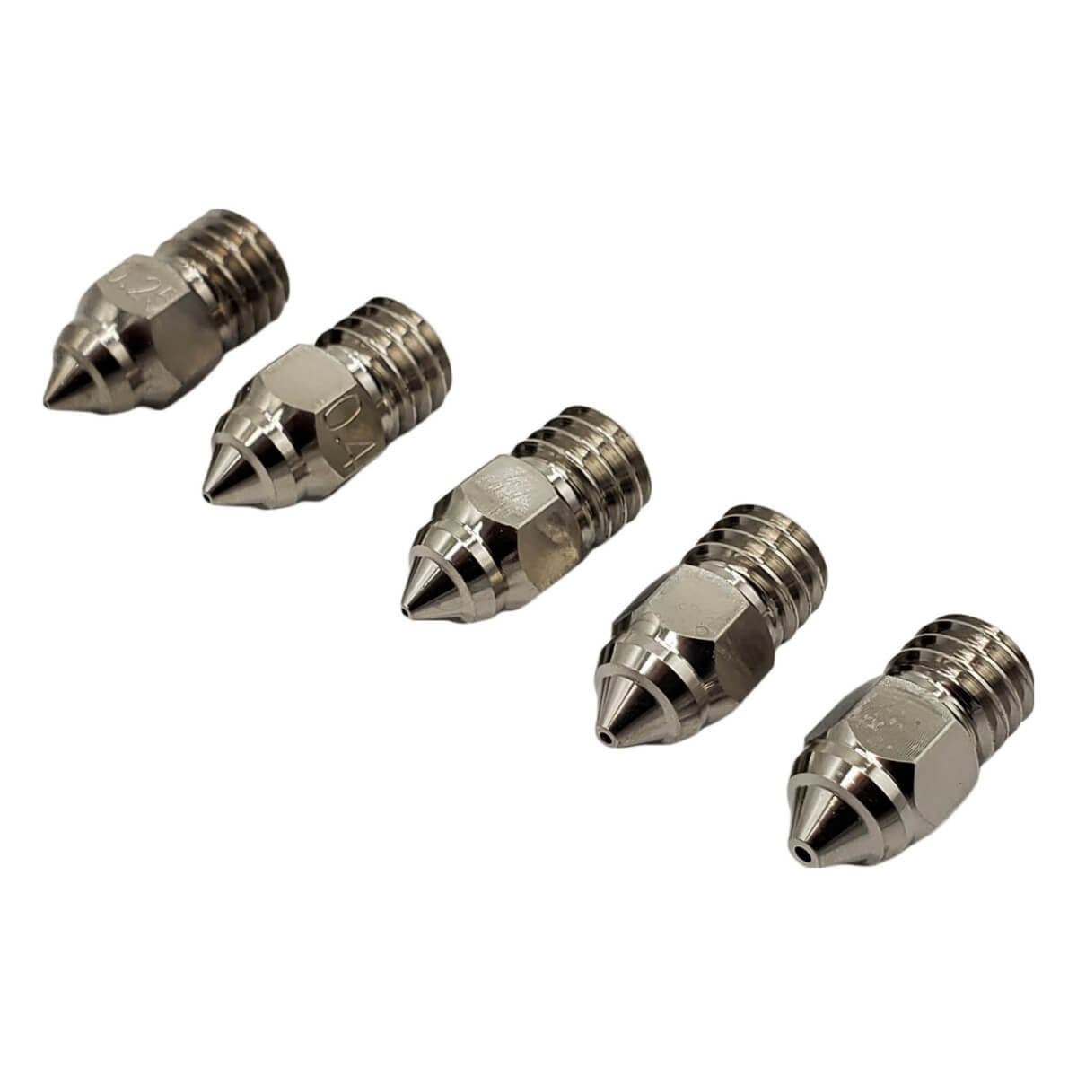 Creality Plated Copper MK8 Nozzle Pack | Spool3D Canada