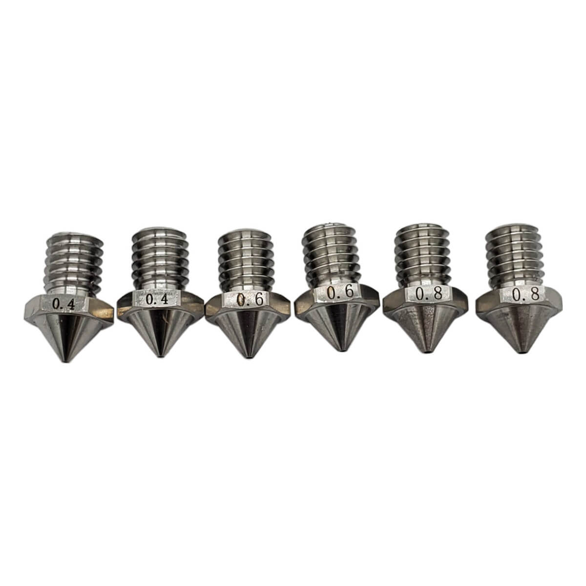 Flashforge Steel Nozzle Set for Creator 3 Pro 3D Printer | SPOOL3D Canada