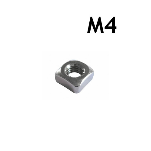M4 Square Nut DIN562 and DIN557 | Spool3D Canada