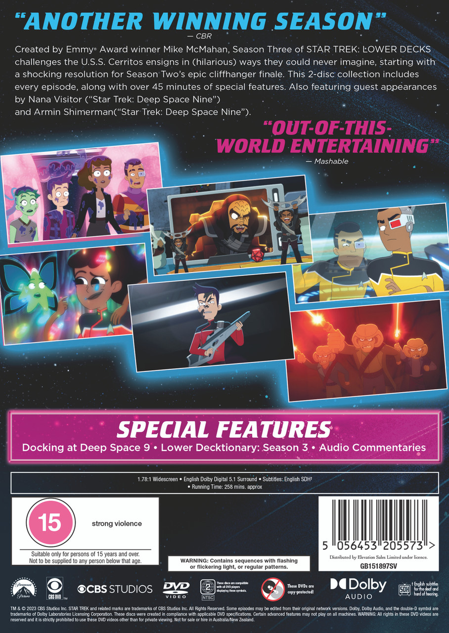 Star Trek: Lower Decks - Season 3 (2022) [DVD / Normal] - Planet of Entertainment