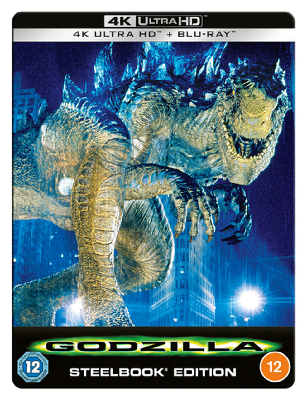 Godzilla (1998) [Blu-ray / 4K Ultra HD + Blu-ray (Steelbook)] - Planet of Entertainment