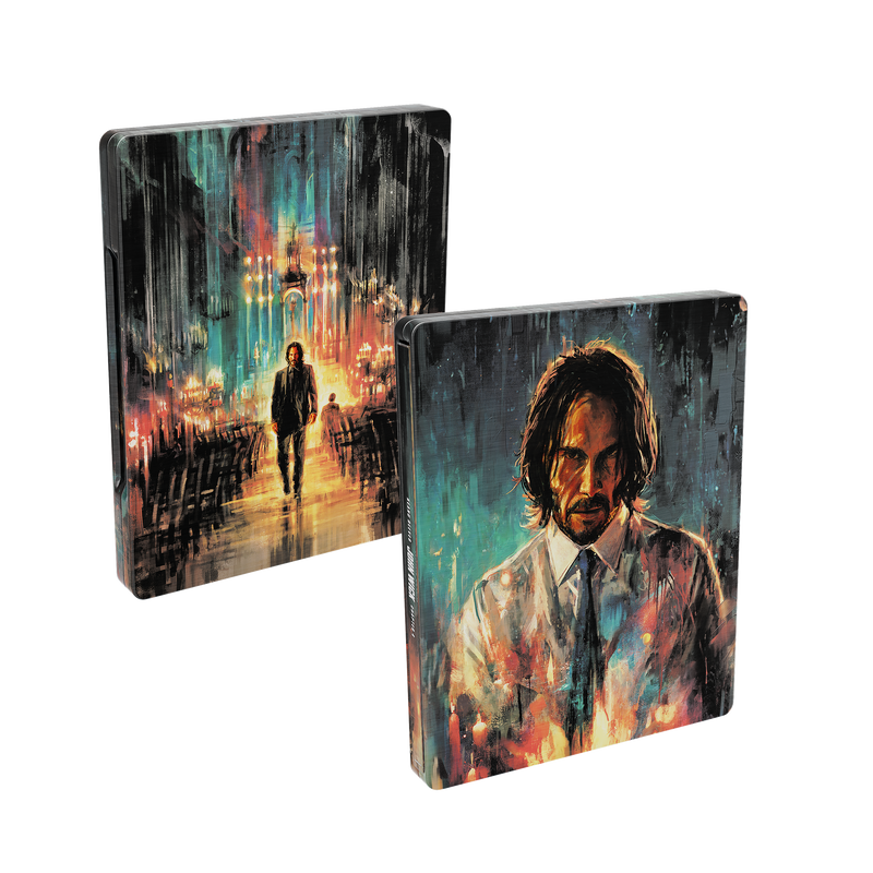 John Wick Chapter 4 2023 [blu Ray 4k Ultra Hd Blu Ray Steelbook