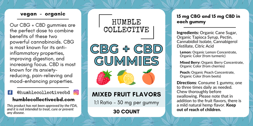 CBD Gummies | Vegan, Potent & Delicious – Humble Collective CBD