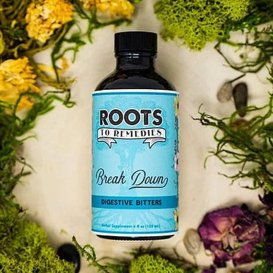 Break Down Digestive Bitters | Organic Gut Support & Herbal Digestion Aid
