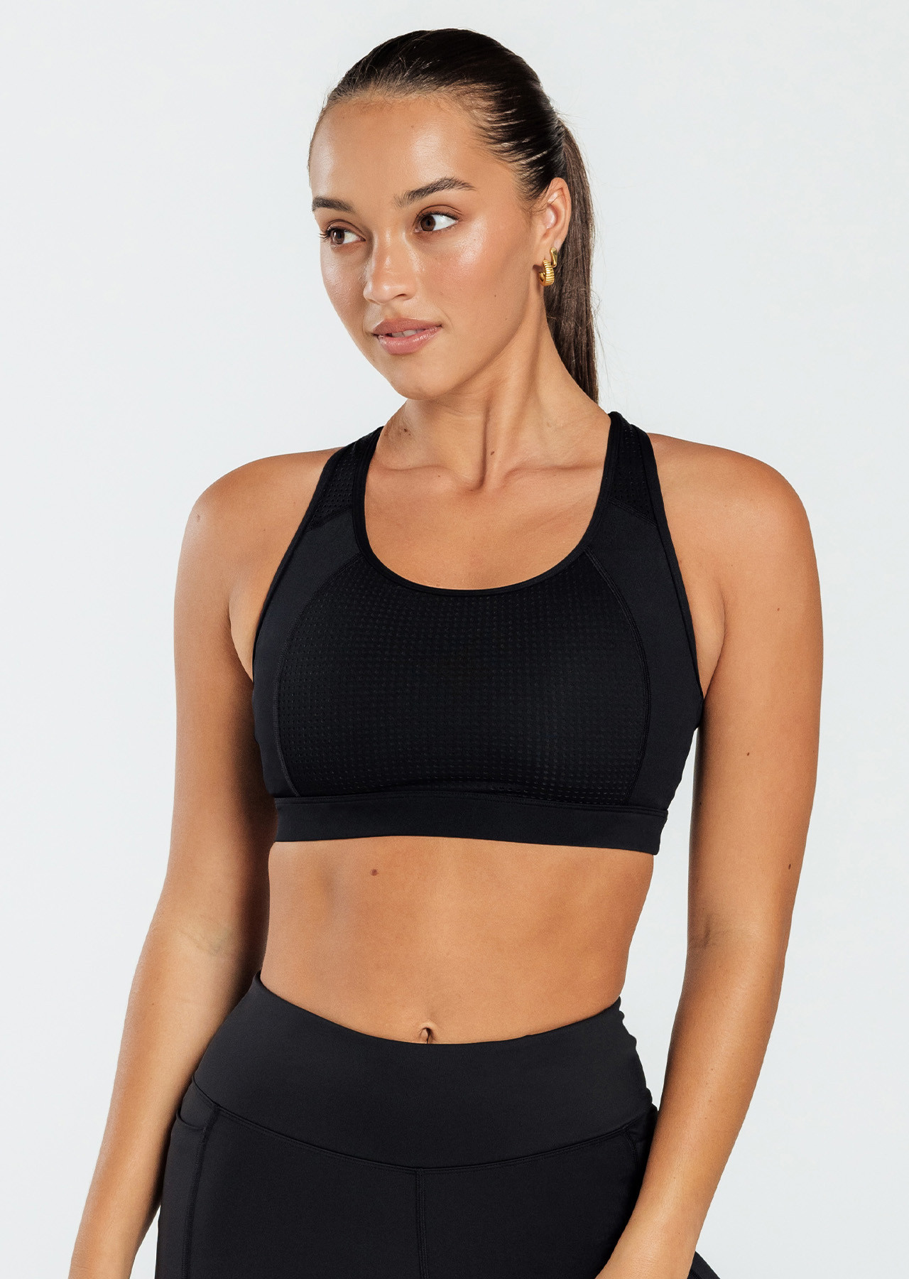 abi and joseph Run Swim Racerback Crop