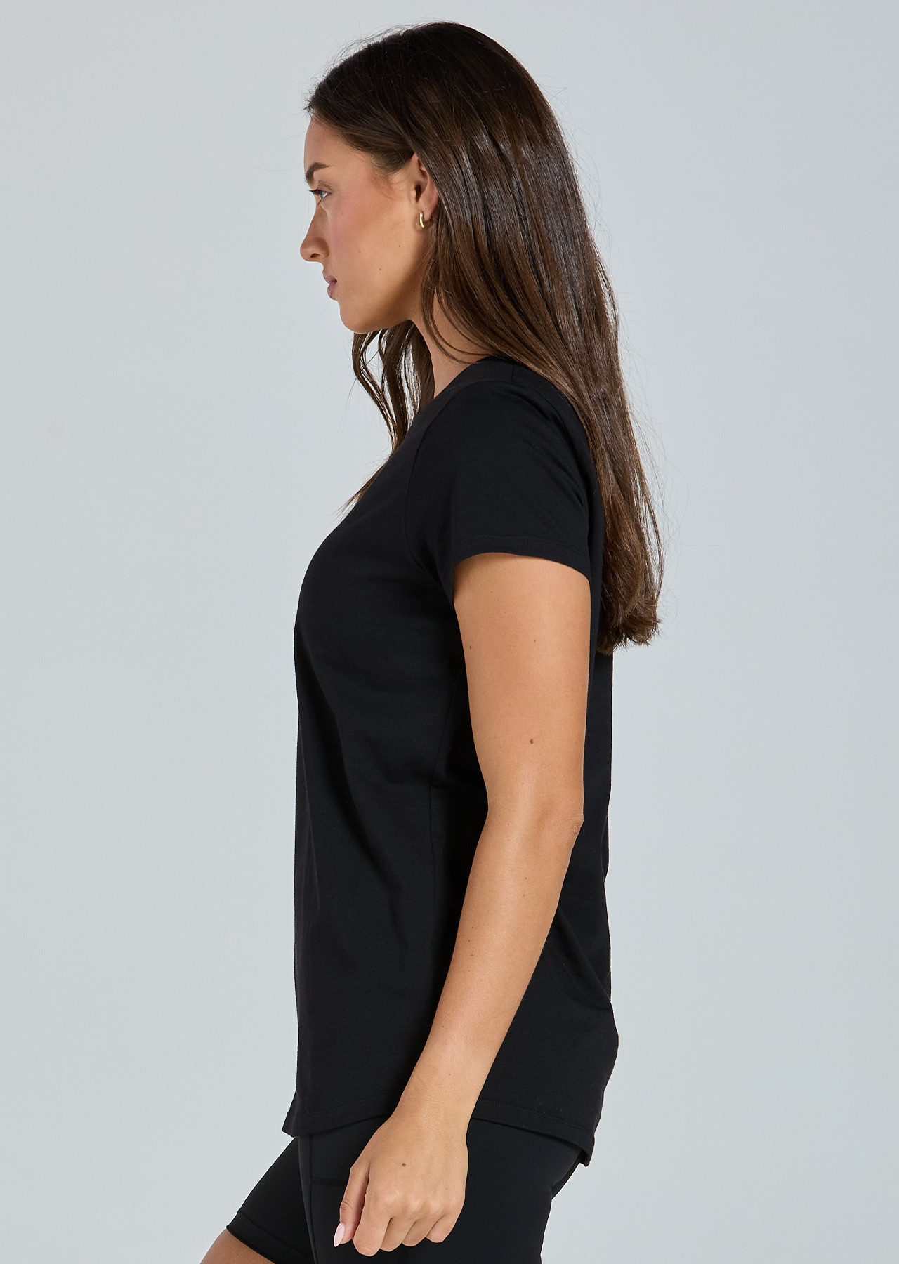 ON POINT LOGO TEE-BLACK